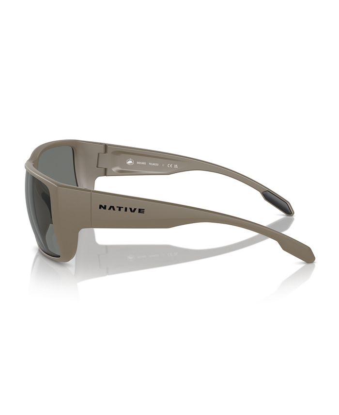 Native Eyewear Men's Polarized Sunglasses, Badlands Xd9045 - Macy's