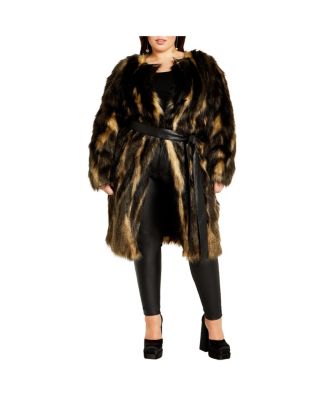 CITY CHIC Plus Size 70s Diva Jacket - Macy's