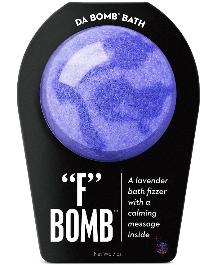 Da Bomb "F" Bath Bomb, 7 oz. - Macy's