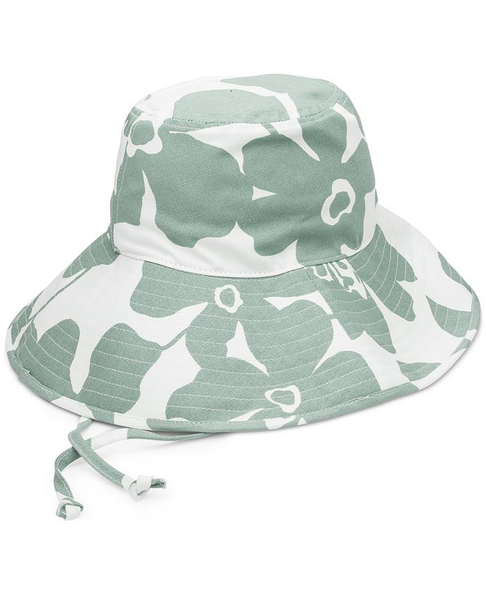 Volcom Juniors' Coco Ho Printed Wide Brim Bucket Hat - Macy's