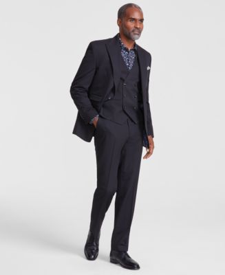 Tayion Collection Men's Classic-Fit Solid Suit Separates - Macy's