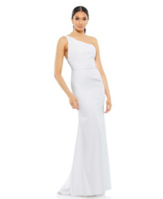 Women's Ieena One Shoulder Jersey Mermaid Gown - Macy's