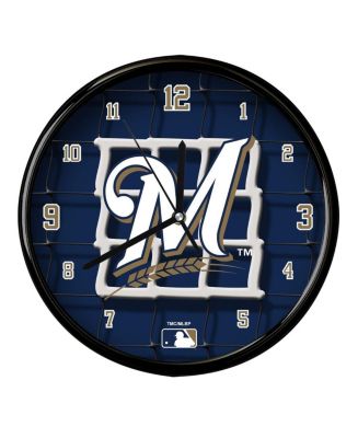 Milwaukee Brewers 12'' Team Net Clock - Macy's