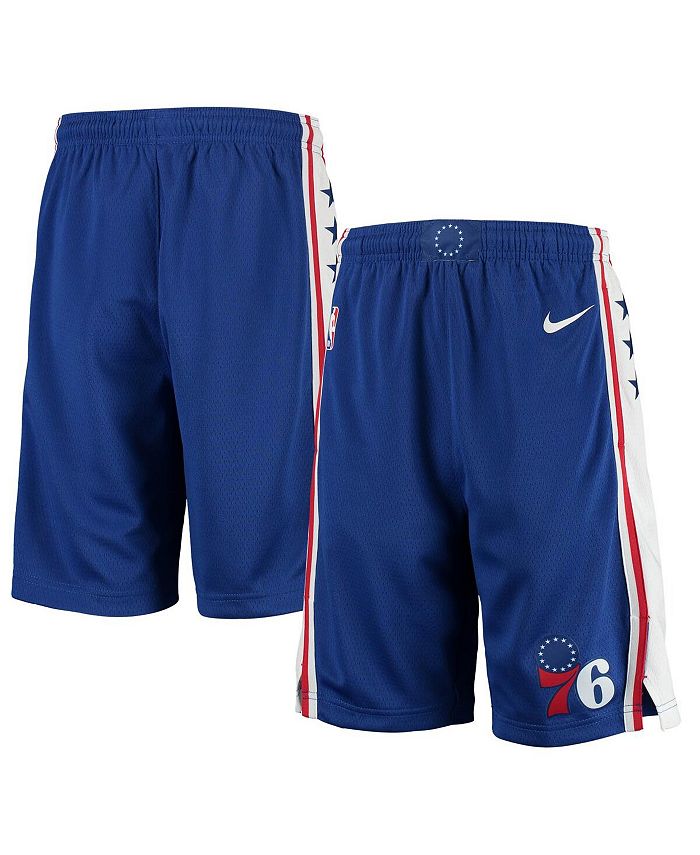 Nike Big Boys and Girls Royal Philadelphia 76ers 2020/21 Swingman ...