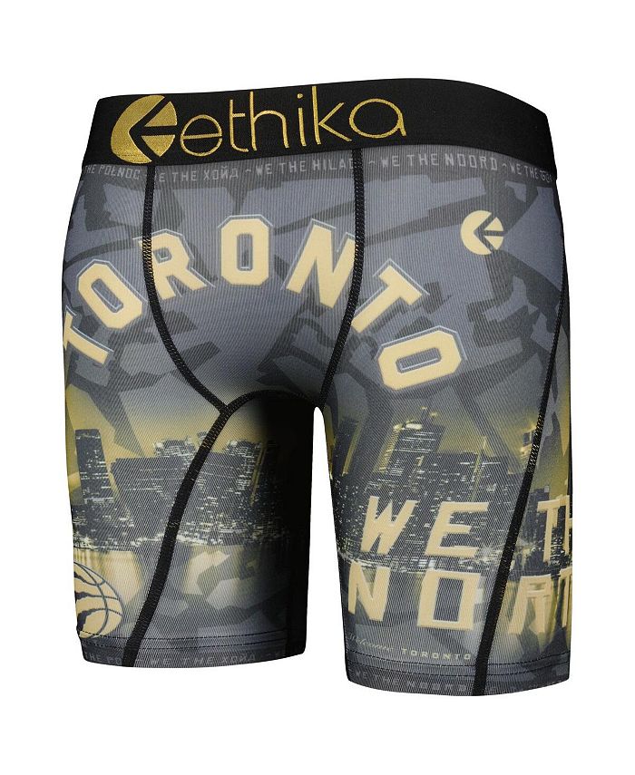 Ethika Youth Boys and Girls Tan Toronto Raptors City Edition Boxer ...