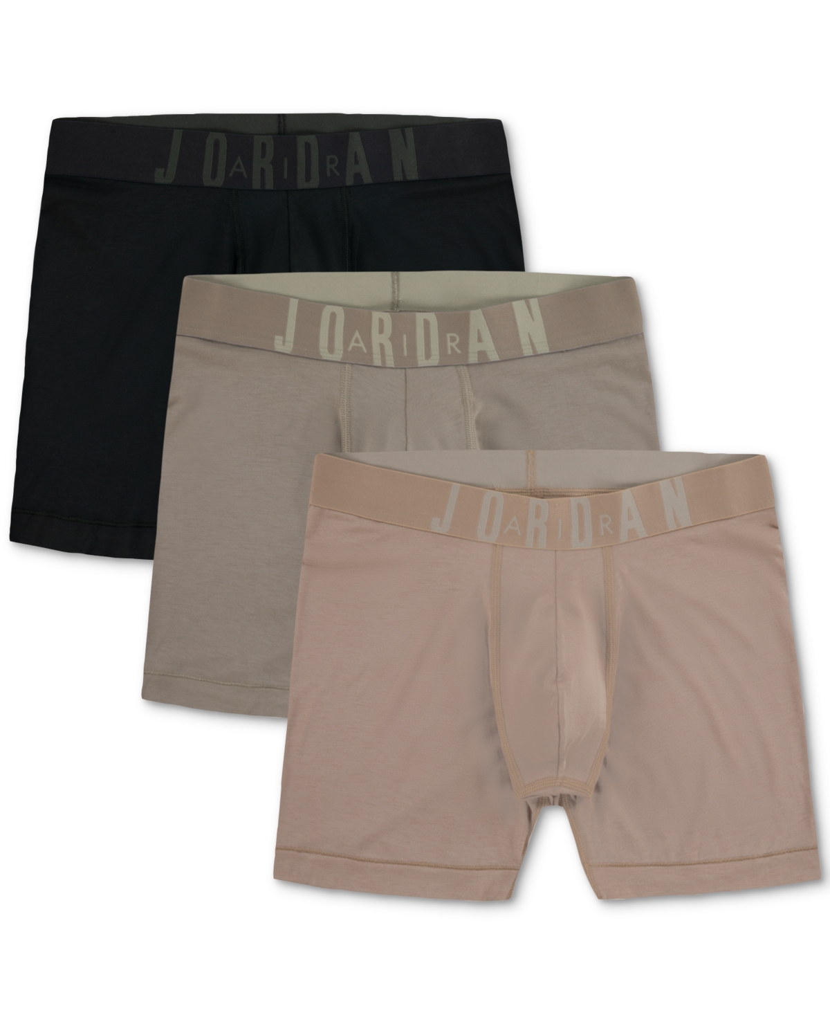Click here for Jordan Mens 3-Pack Stretch Modal Flight Boxer Brie... prices