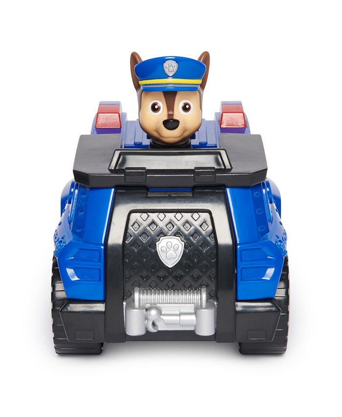 Paw Patrol Chase's Patrol Cruiser, Toy Car with Collectible Action ...