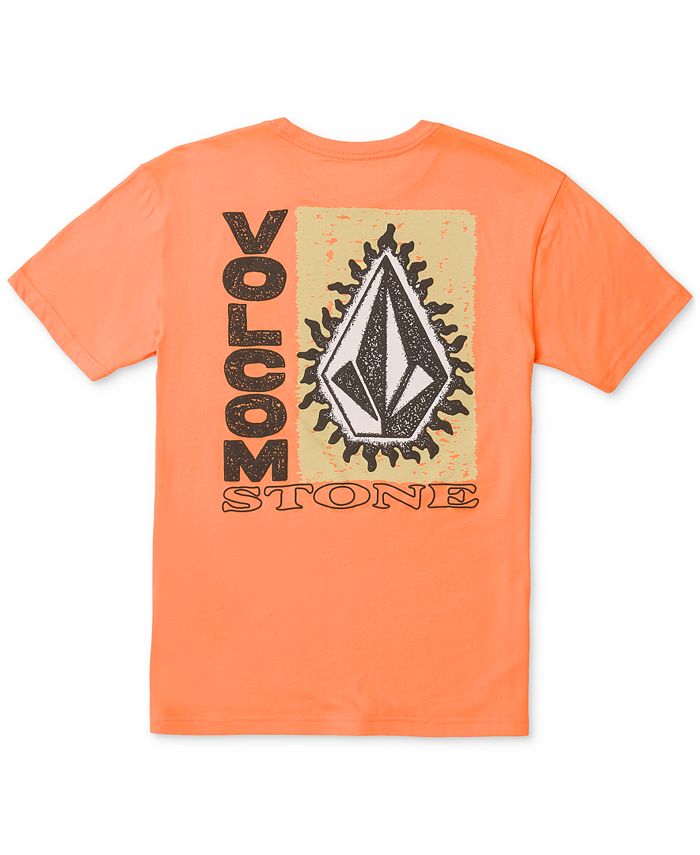 Volcom Big Boys Short-Sleeve Cotton Flamed Graphic T-Shirt - Macy's
