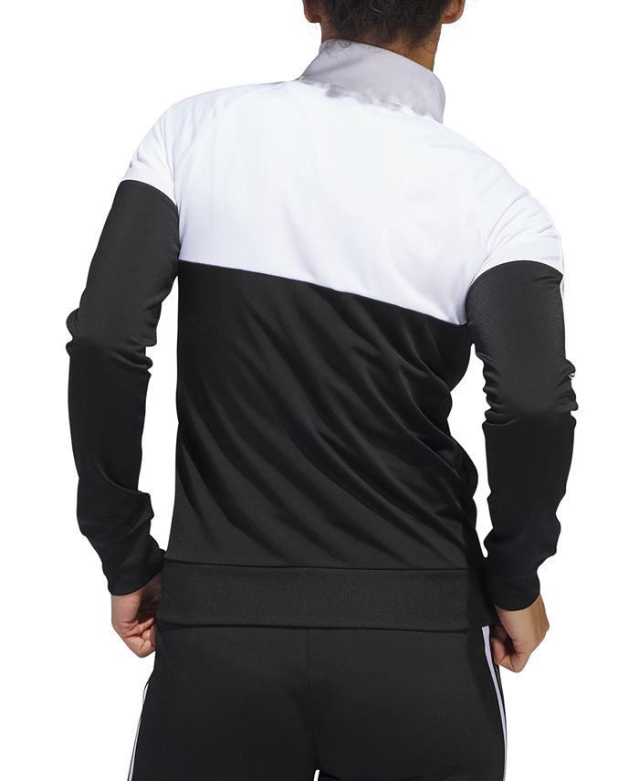 adidas Women's Colorblocked Tricot Jacket - Macy's