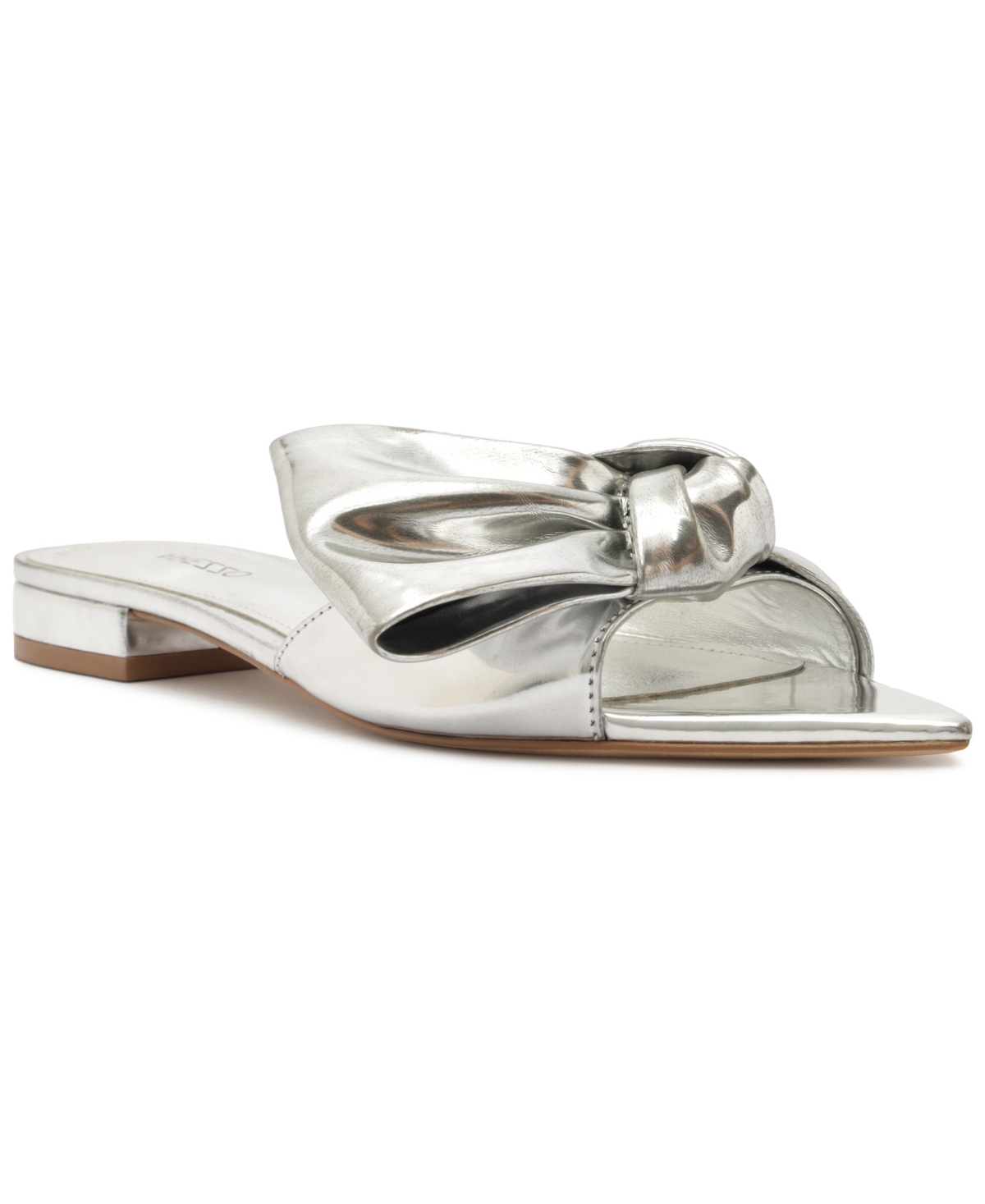 Click here for Arezzo Womens Raya Flat Sandals - Silver prices