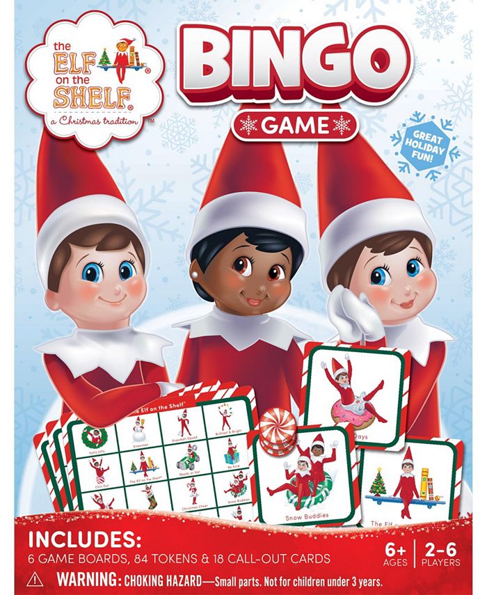 Masterpieces Elf on the Shelf - Bingo Game for Kids and Families - Macy's