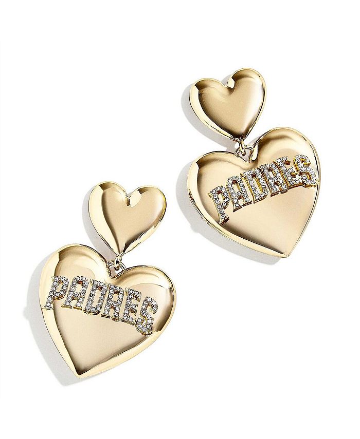 WEAR by Erin Andrews Women's x Baublebar San Diego Padres Heart ...