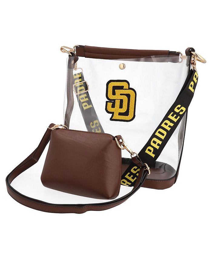 Cuce Women's San Diego Padres Rhinestone Clear Purse - Macy's