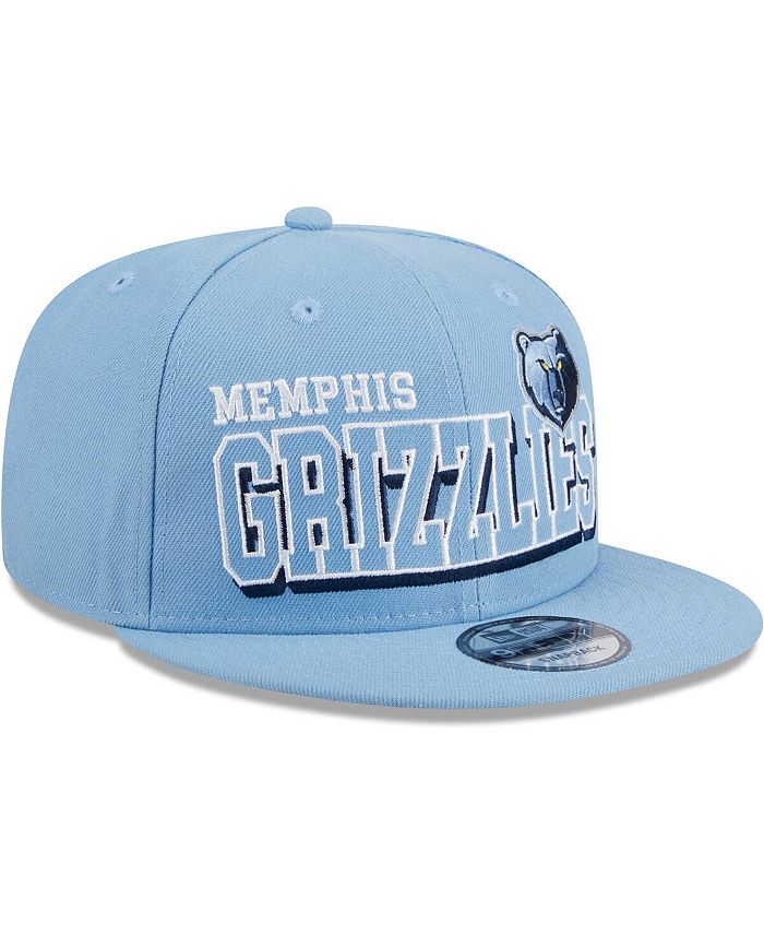 New Era Men's Light Blue Memphis Grizzlies Gameday 59FIFTY Snapback Hat ...