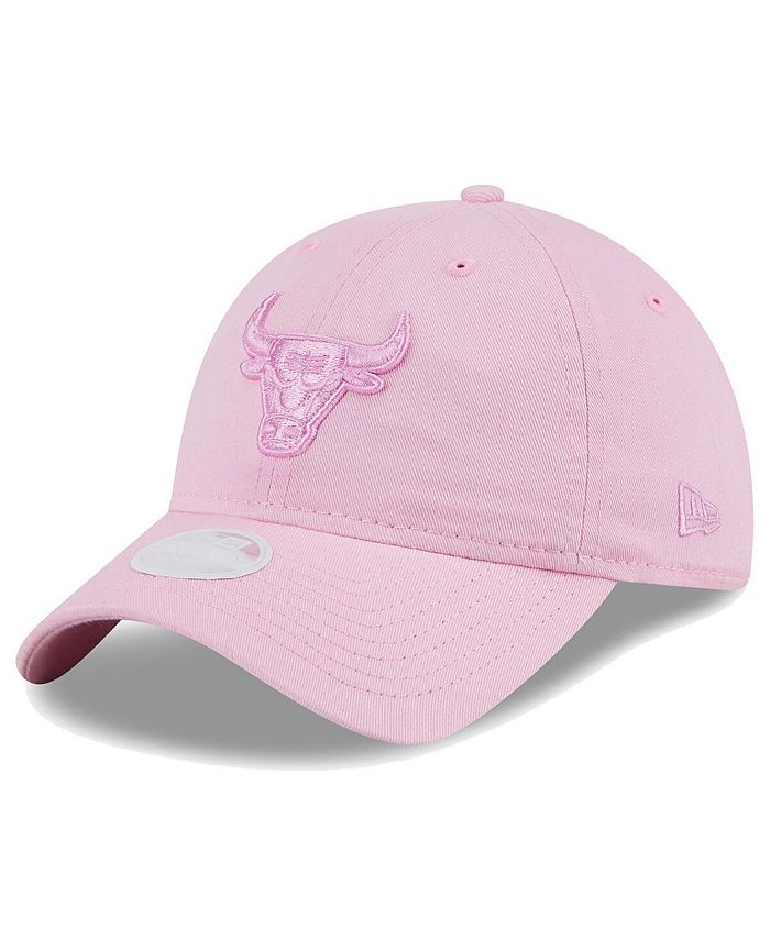 New Era Women's Pink Chicago Bulls Colorpack Tonal 9TWENTY Adjustable ...