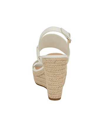 Tommy Hilfiger Women's Khari High Espadrille Wedge Sandals - Macy's