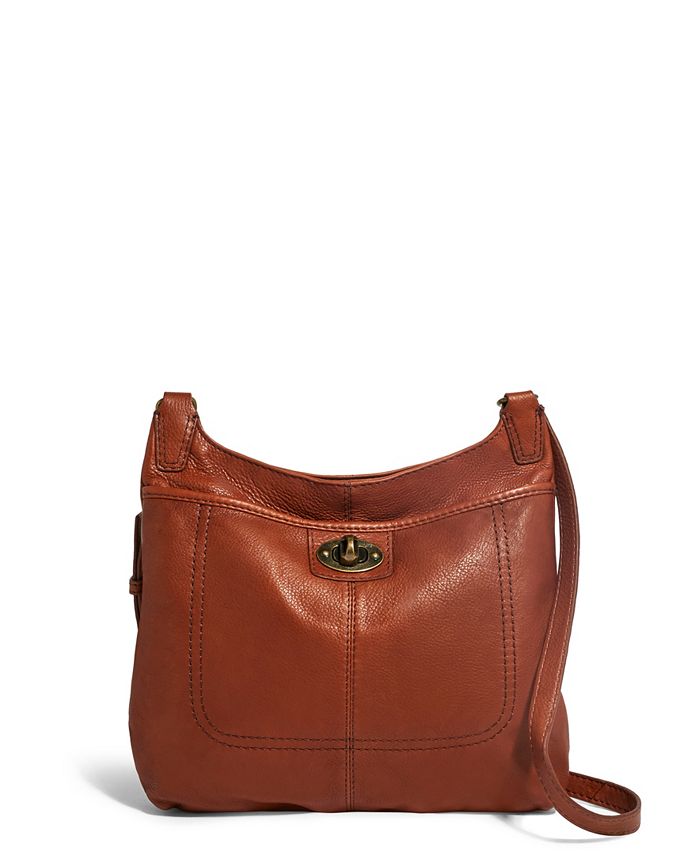 American Leather Co. Lenox Triple Entry Satchel - Macy's