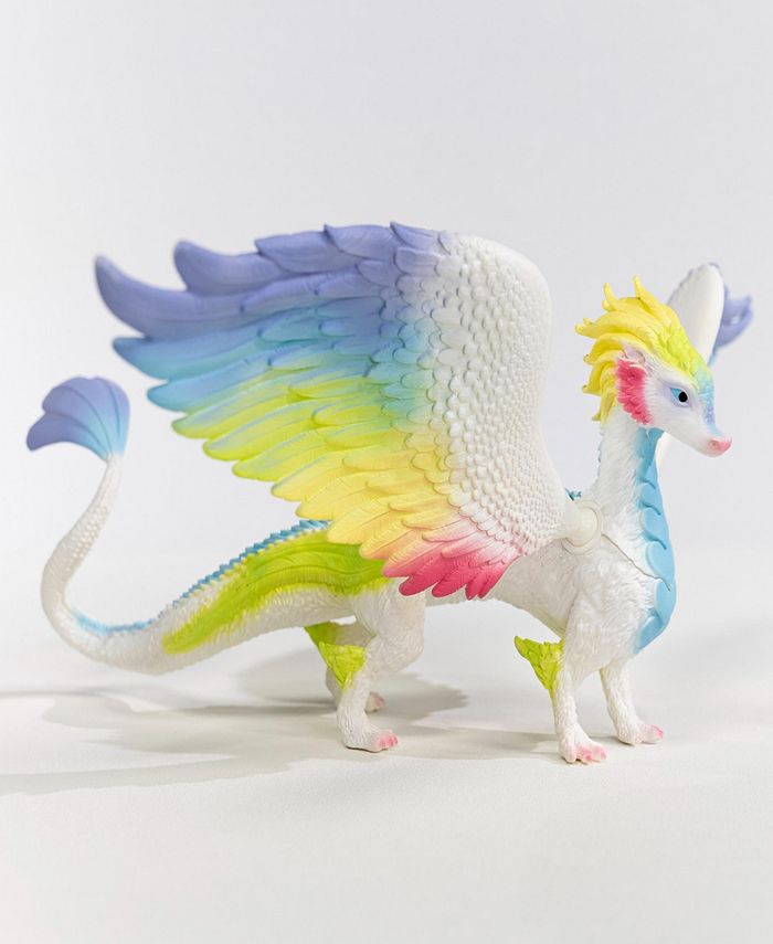 Schleich Bayala Rainbow Dragon 13" Wingspan and Movable Parts - Macy's