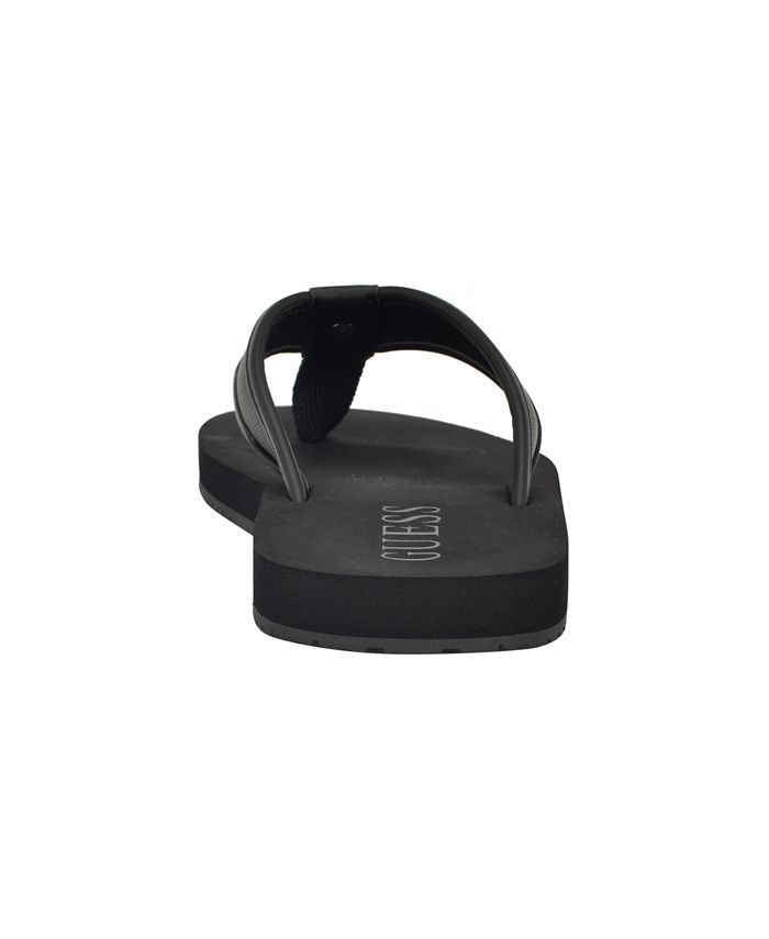 GUESS Men's Dingle Casual Flip Flop Thong Sandals - Macy's