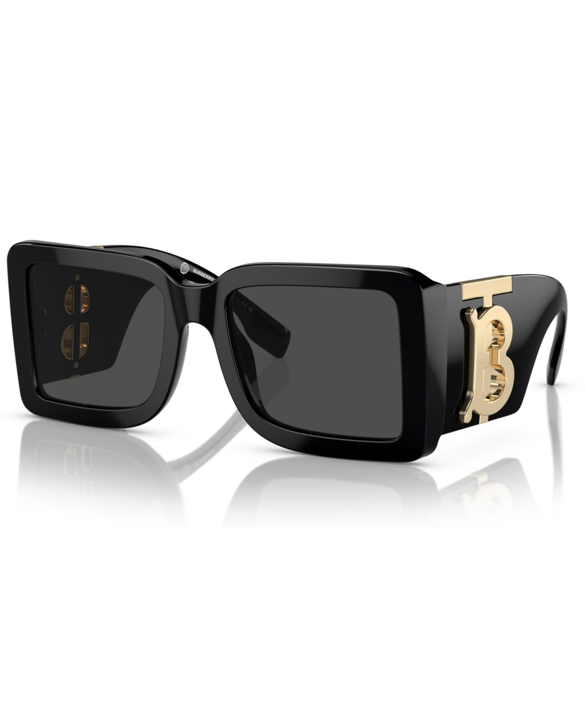 Click here for Burberry Womens Sunglasses BE4406U - Black/Dark Gr... prices