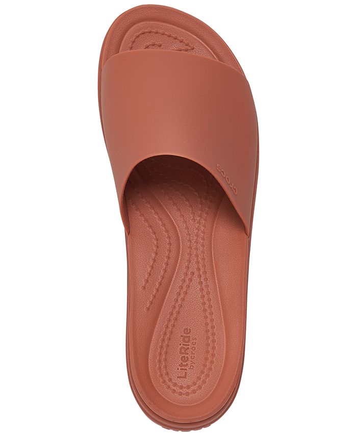 Crocs Women's Brooklyn Slide Sandals from Finish Line - Macy's