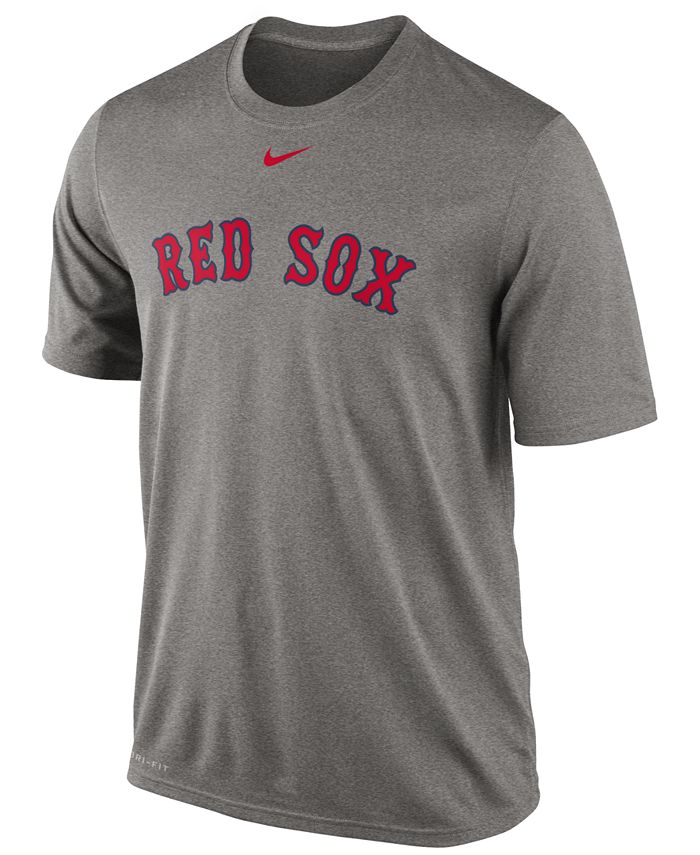 Nike Men's Boston Red Sox Legend Wordmark T-Shirt - Macy's