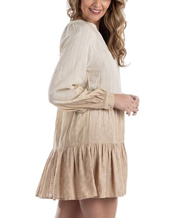 Dotti Women's Ombre Cotton Swim Cover-Up Dress - Macy's