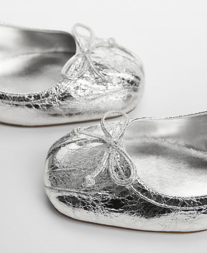 MANGO Women's Sling Back Ballerinas - Macy's