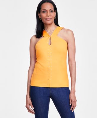 Women's Keyhole Tank Top, Created for Macy's