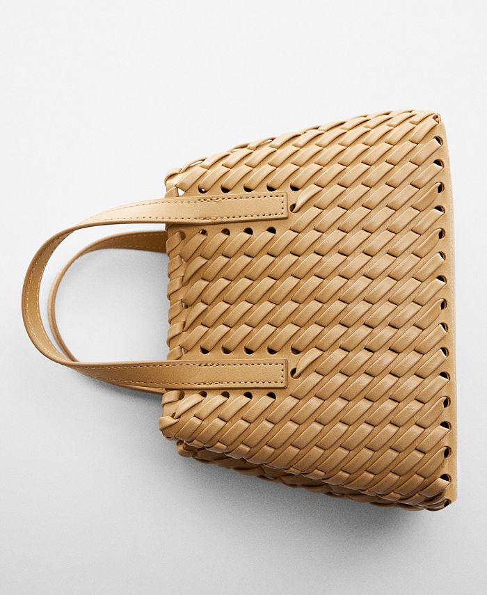 MANGO Women's Lattice Design Bag - Macy's