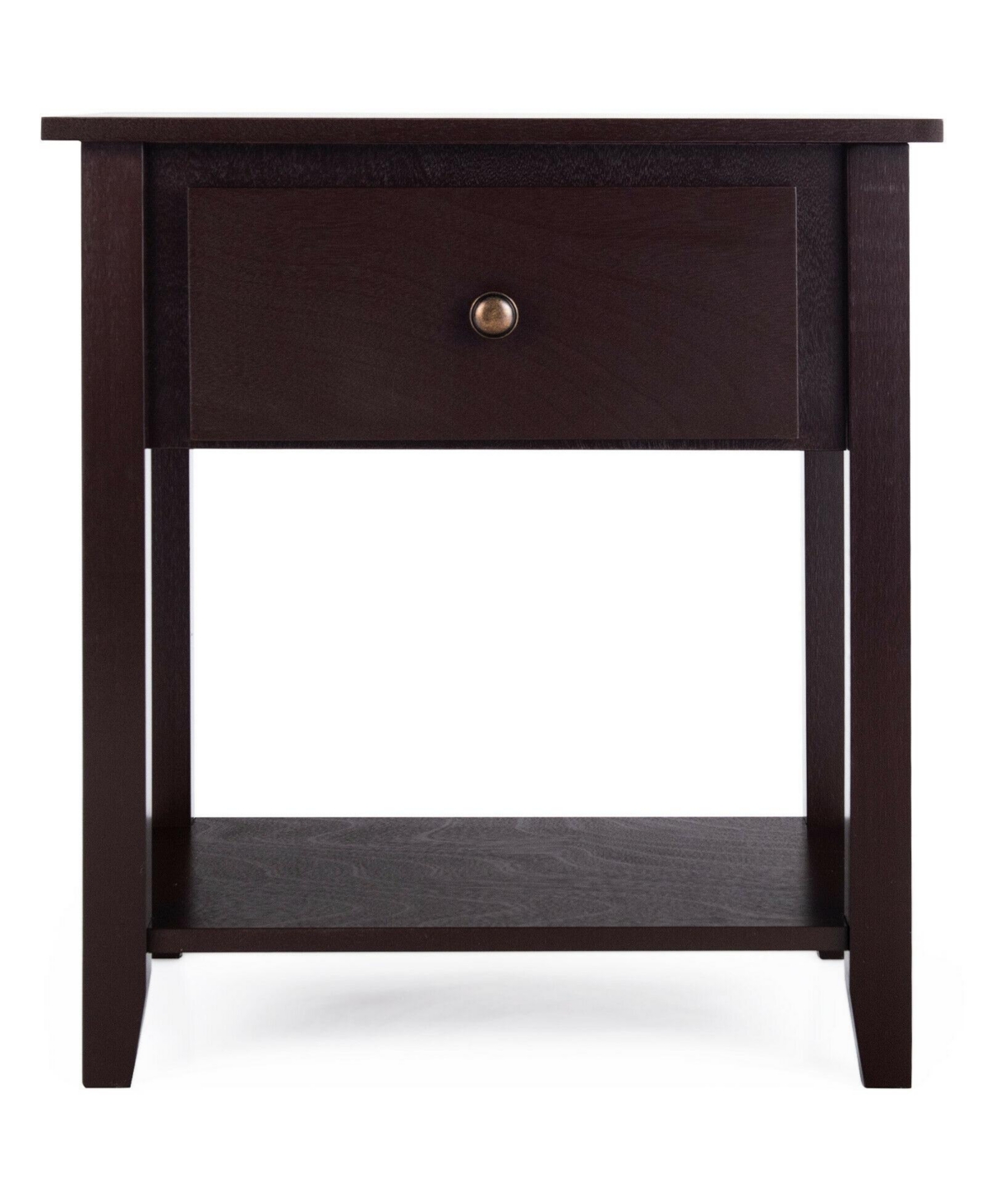Click here for Sugift Nightstand with Drawer and Storage Shelf fo... prices