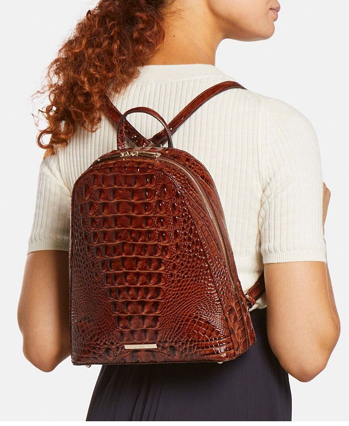 Brahmin Nola Leather Backpack - Macy's