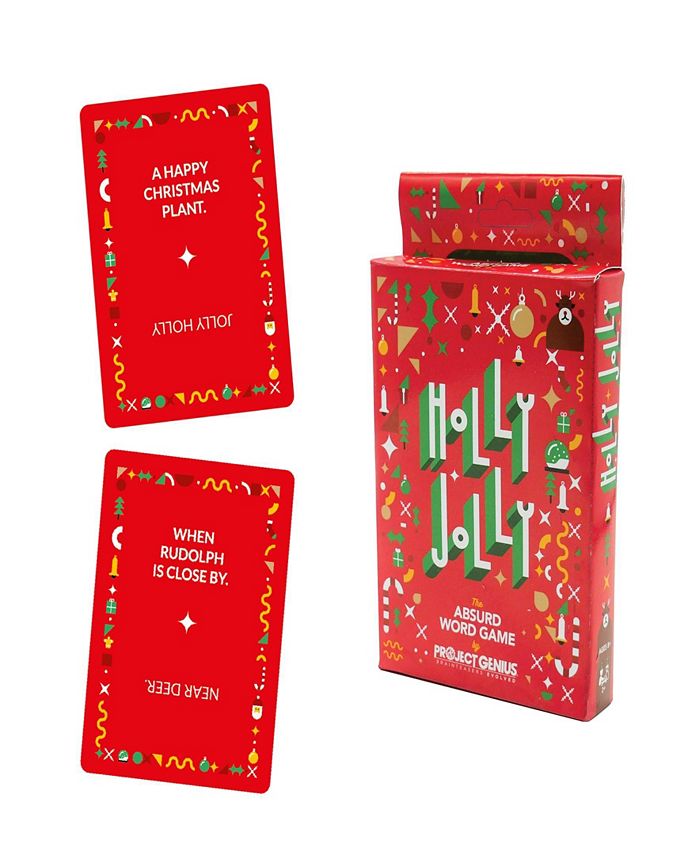 Project Genius - Holly Jolly Holiday Word Game - Macy's