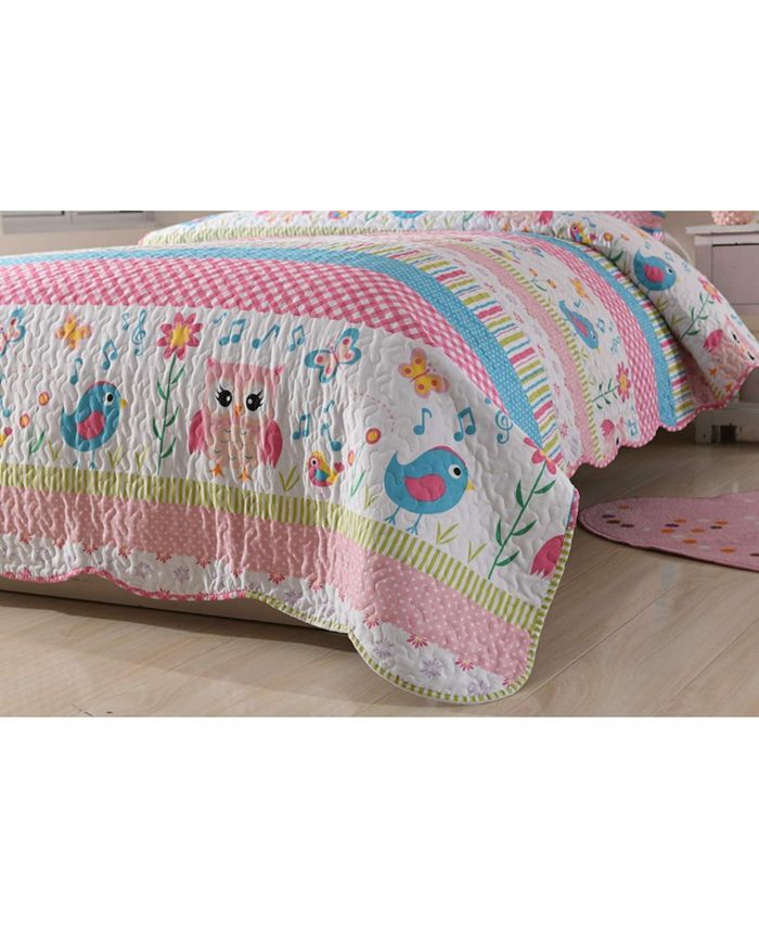 MarCielo Kids Girls Quilt Set Bedspread Coverlet Set A73 Full - Macy's