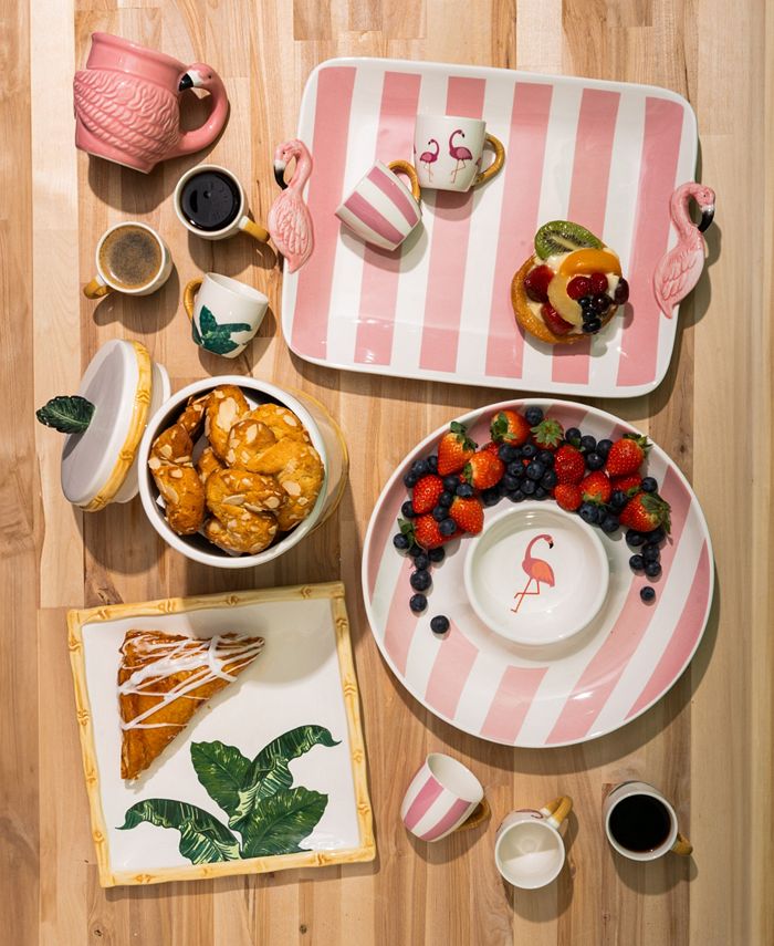 Godinger Jill Zarin Home Canister & Platter - Macy's