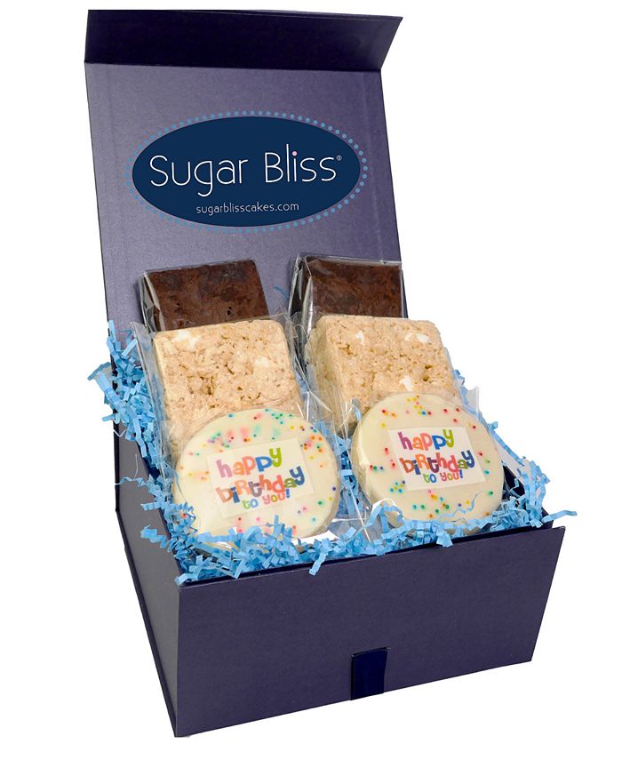 Sugar Bliss Birthday Sweets Gift Package, 6 piece - Macy's