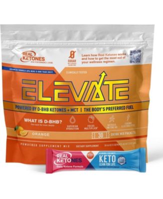 Real Ketones Elevate Orange Blast - Exogenous Keto D BHB + MCT ...