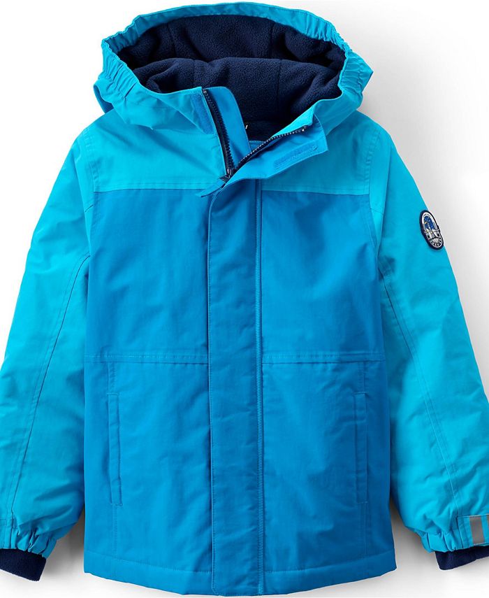 Lands' End Girls Squall Waterproof Insulated Winter Jacket - Macy's
