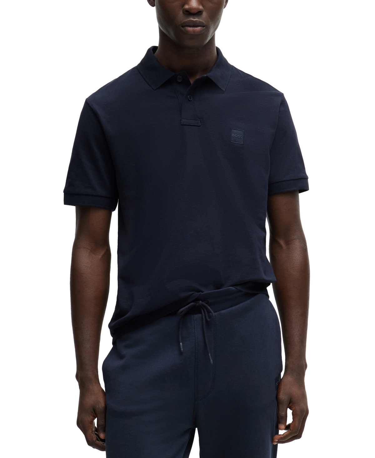 Click here for Boss by Hugo Boss Mens Slim-Fit Stretch-Cotton Log... prices
