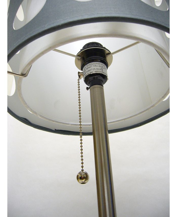 Simplie Fun 30" H Grey/White Retro Table Lamp - Macy's