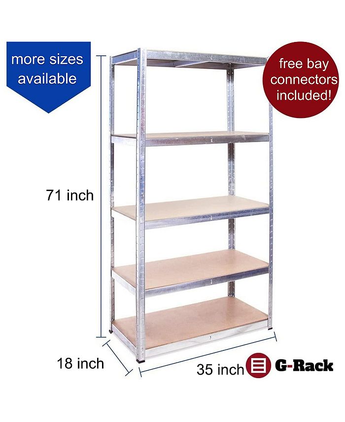 G-RACK Heavy Duty Garage Shelving Unit for Storage - Macy's