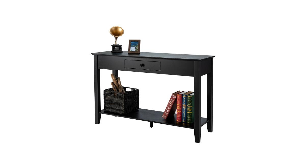 Click here for Slickblue Console Sofa Side Accent Table with Draw... prices