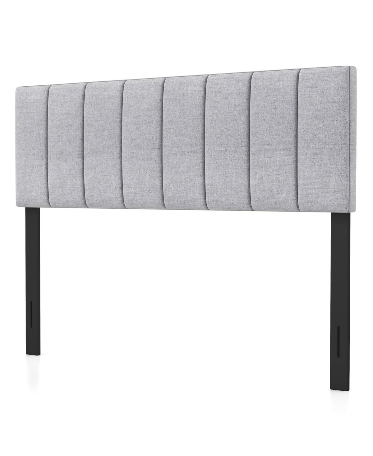Click here for Slickblue Linen Upholstered Headboard with Solid W... prices