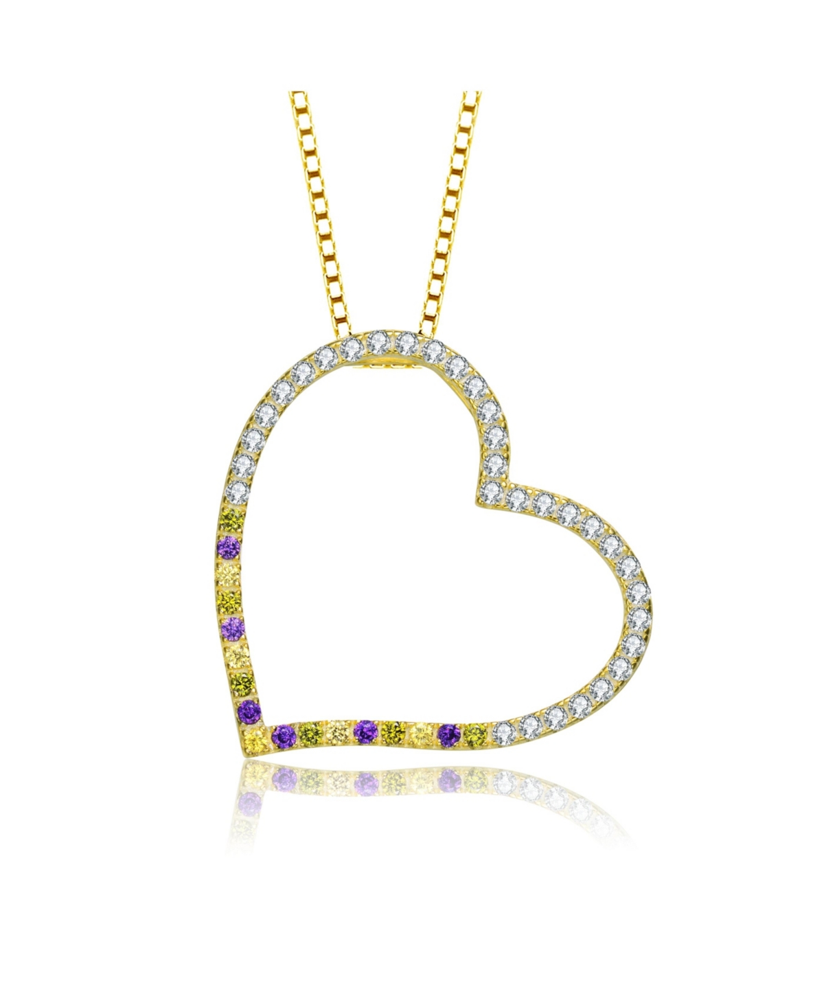 Click here for Sterling Silver with Round Cubic Zirconia Thin Ope... prices