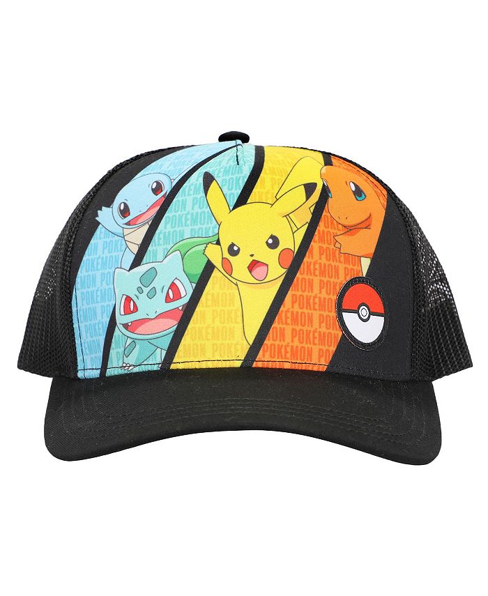 Pokemon Boys Multicharacter Mesh and Microfiber Youth Baseball Hat - Macy's