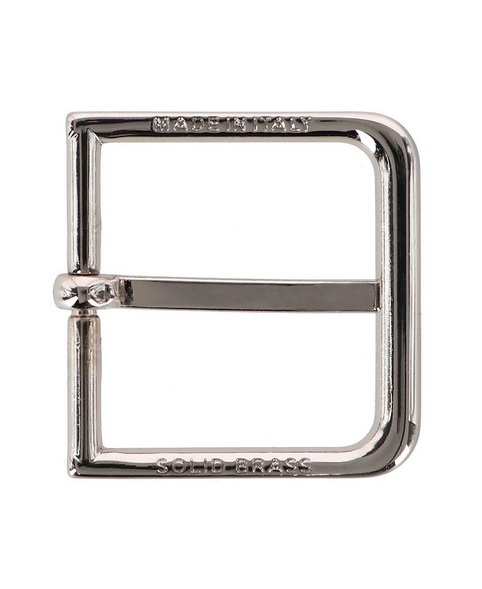 TRAFALGAR Men's 35mm Italian Polished Brass Rounded Buckle - Macy's