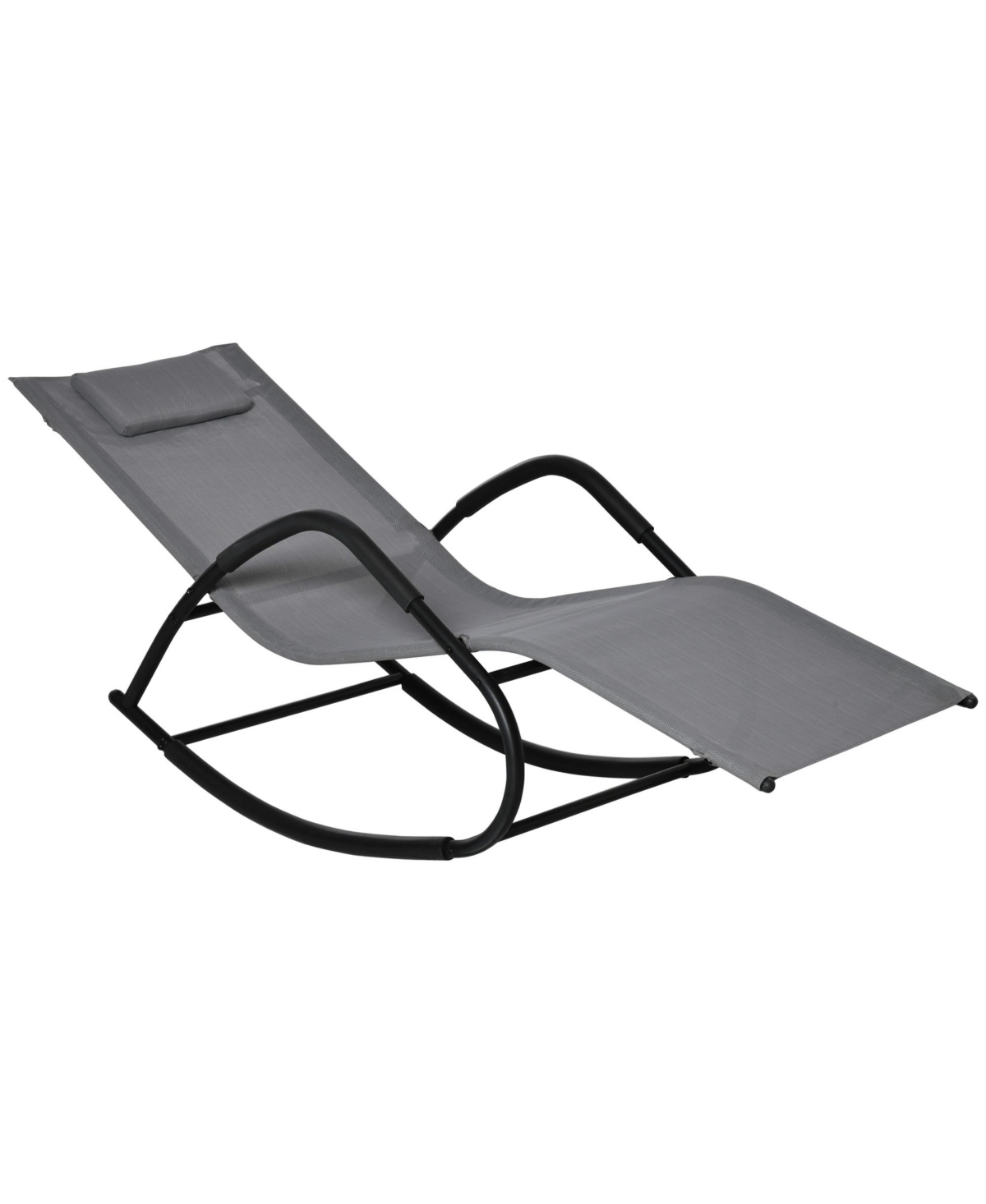 Click here for Outsunny Rocking Chair for Sunbathing  Lawn  Garde... prices