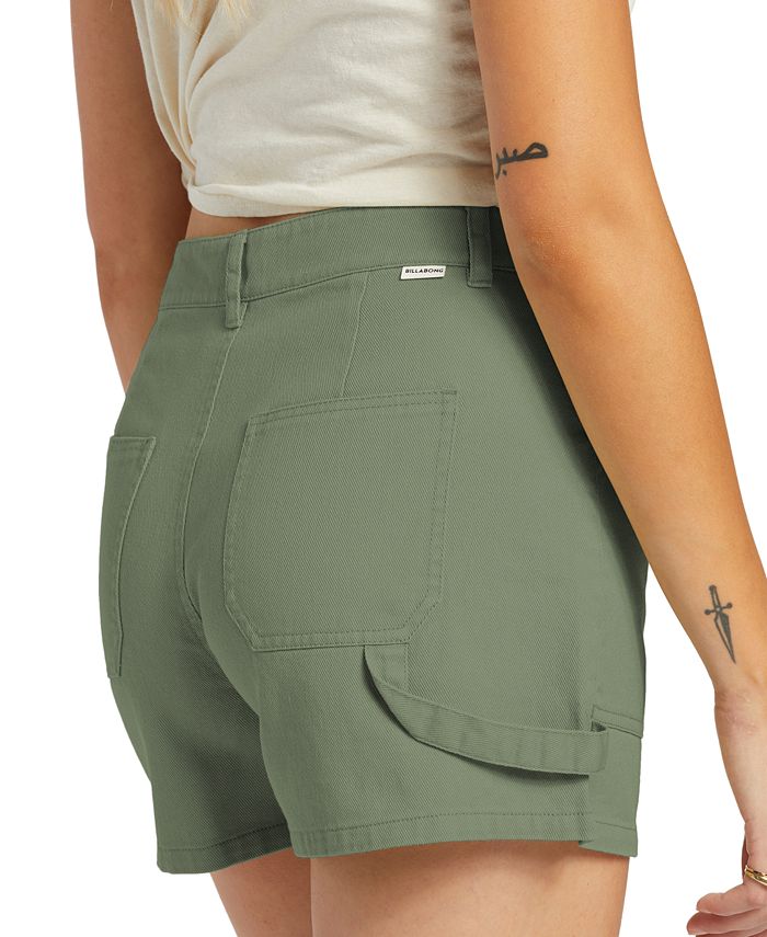 Billabong Juniors' Leia Denim Carpenter Shorts - Macy's