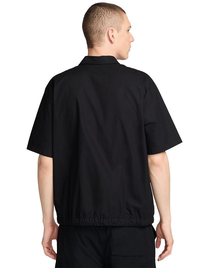 Nike Men's Club Oxford Button-Up Logo Shirt - Macy's
