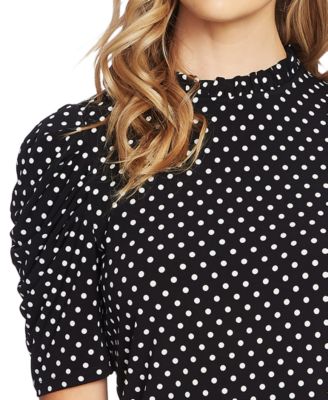 Black And White Polka Dot Tops - Macy's